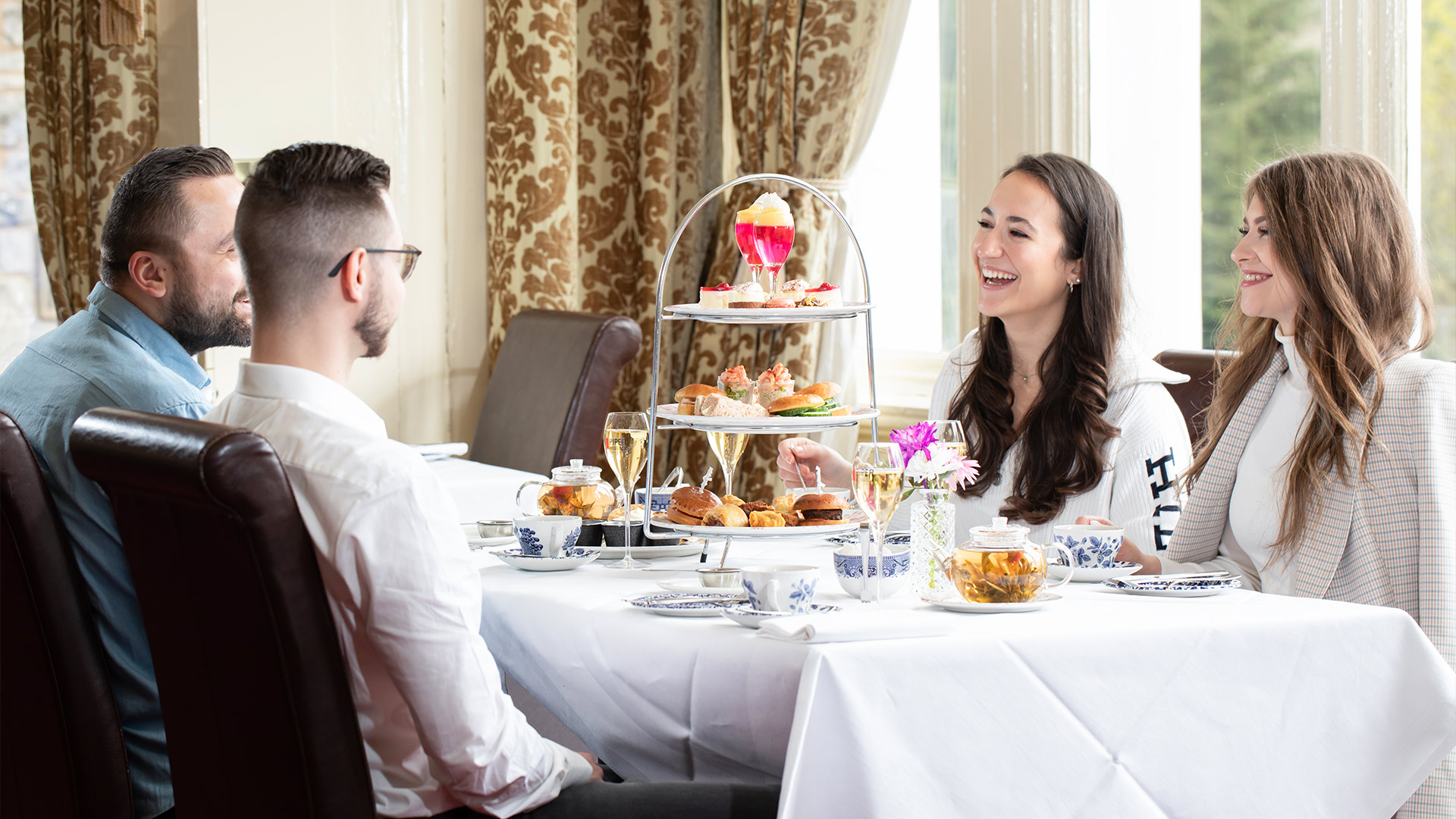 Afternoon Tea in Pitlochry, Scotland | Atholl Palace Hotel